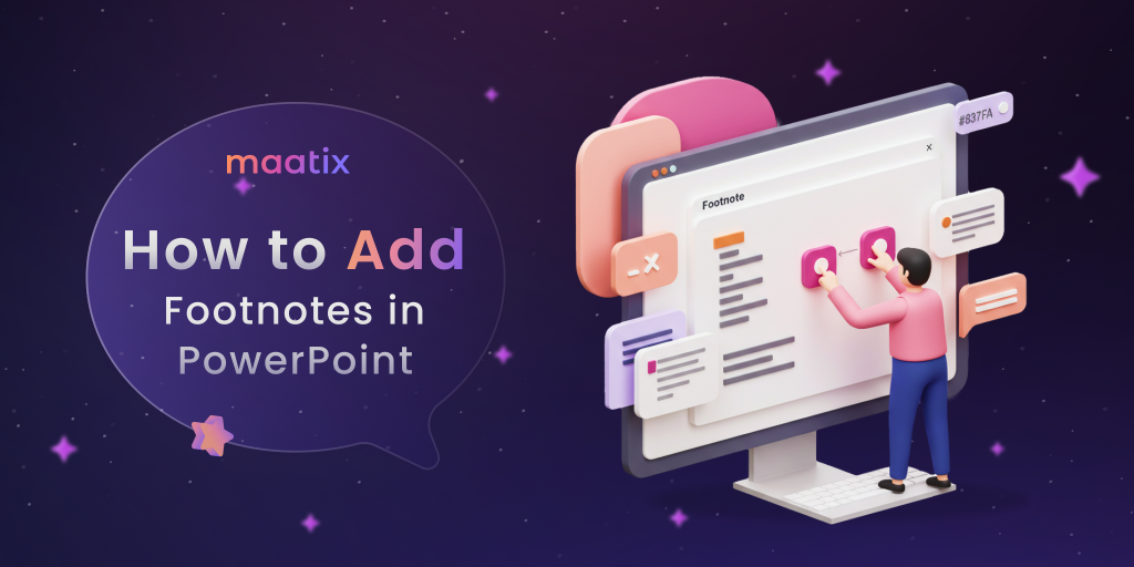 How to Add Footnotes in PowerPoint | maatix