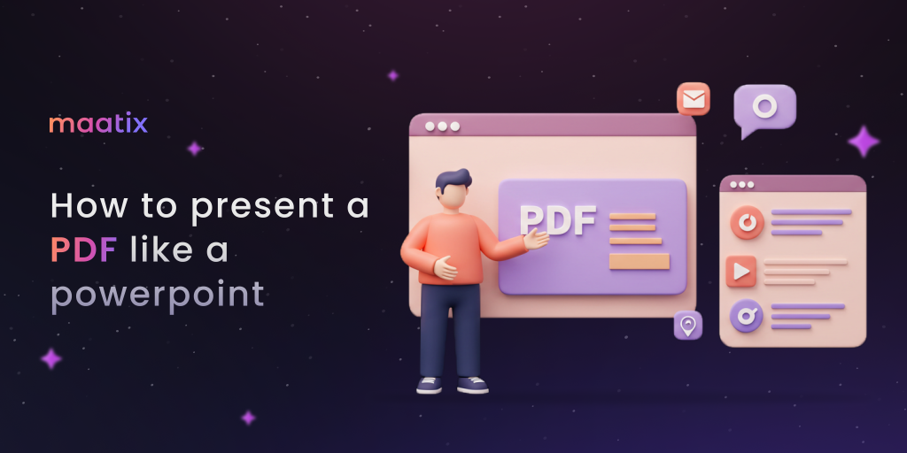 How to present a pdf like a PowerPoint - maatix